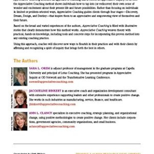 Appreciative Coaching: A Positive Process for Change - The Center For ...