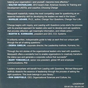 Leading with Questions: How Leaders Find the Right Solutions by Knowing ...