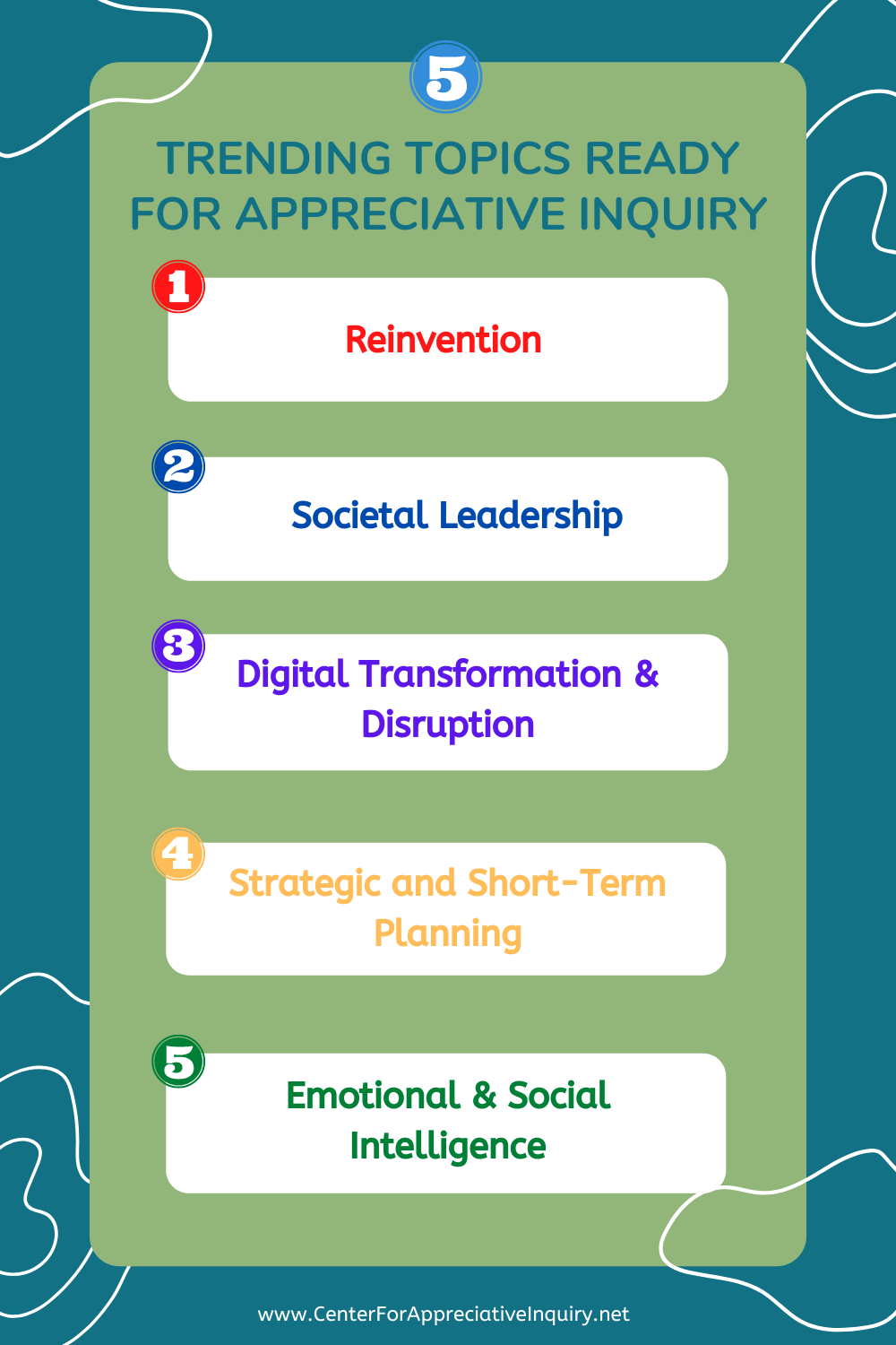 Trending Topics - The Center For Appreciative Inquiry